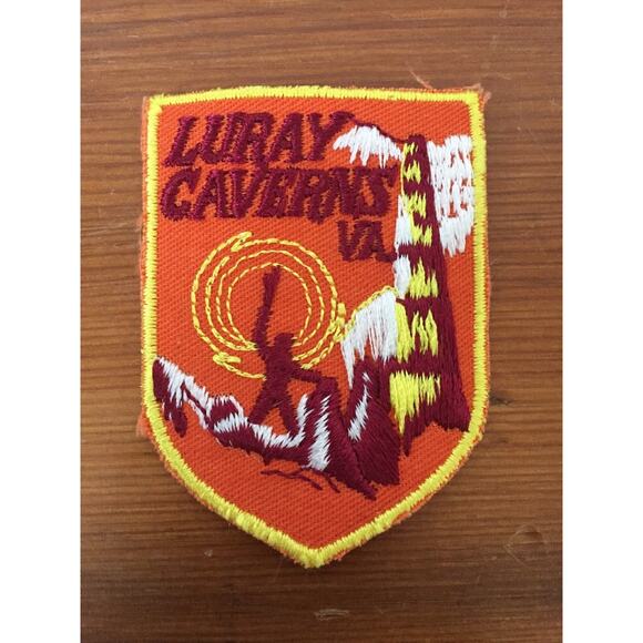Accessories | Vtg Luray Caverns Virginia Explorer Guiding Light Orange ...